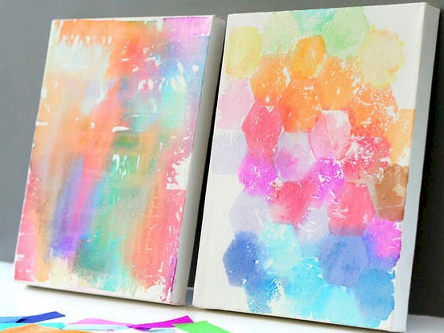 Family Art Class: Ink Tiles